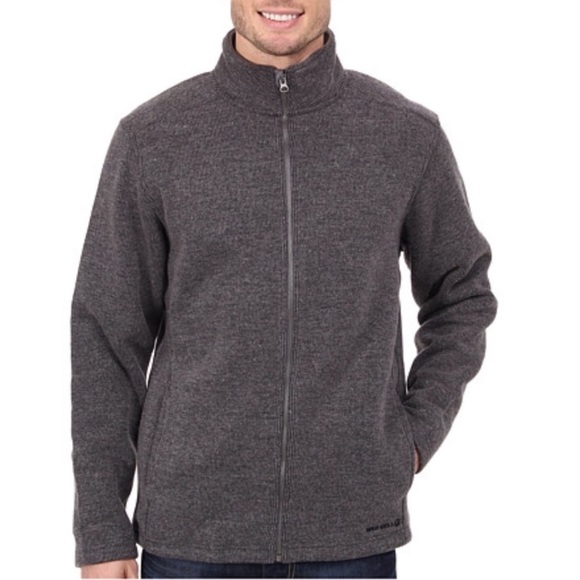 Merrell | Jackets & Coats | Merrell Big Sky Mens Wool Blend Full Zip ...